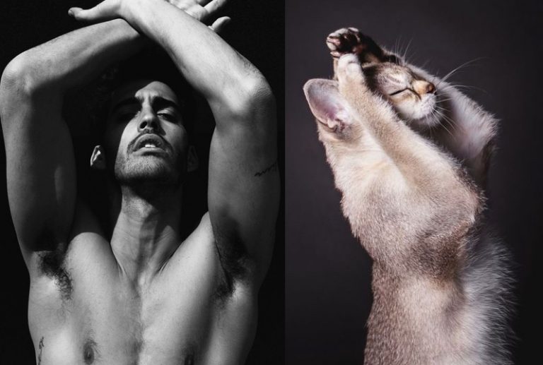 20+ Gorgeous Men And Their Cat Look Alikes… | Catlov