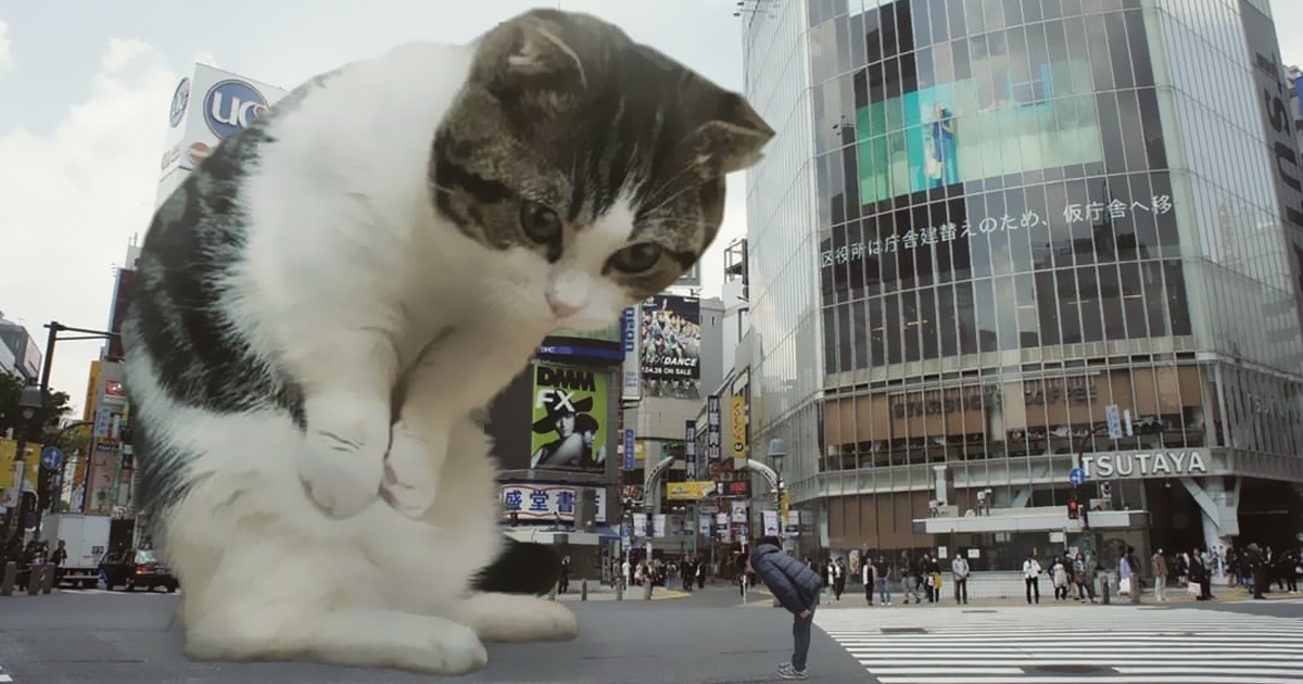 This Guy Photoshops Cats Into Giants And The Results Are Meow-nificent ...